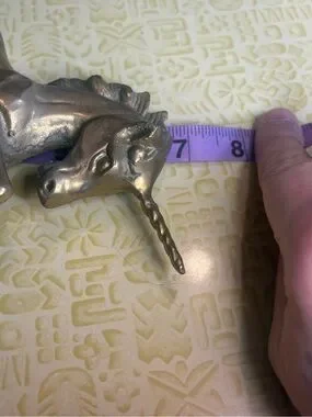 Art | Vintage Brass Unicorn Statue Home Art Dcor | Poshmark